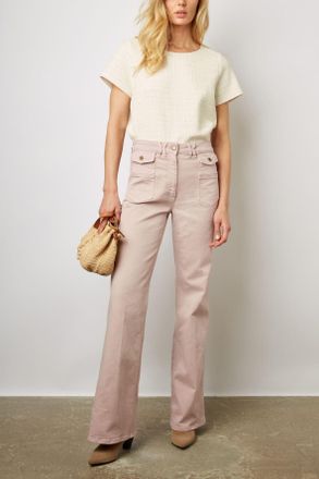 Gerard Darel Jean flare parme - ANNA - Parme