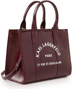 Karl Lagerfeld Mini -Logo - Rote Handtasche