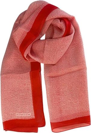 Borbonese Femme, Accessoires, Rouge, Taille: ONE Size &Eacute;tole en soie