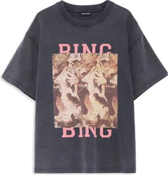 Anine Bing T-shirt Cade Tiger Coton Anine Bing