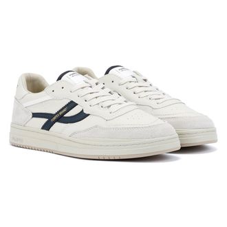 Pompeii Elan Leder Herren Weiße Sneakers