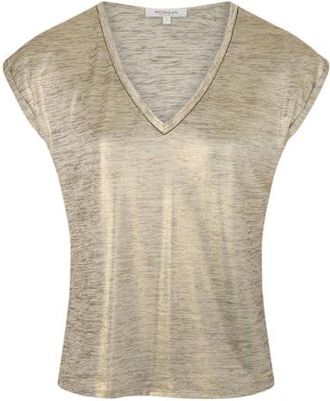 Morgan Femme 242-daya1 T-Shirt, Doré, M EU