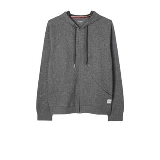 Paul Smith Homme, Sweatshirts et sweats &agrave; capuche, Gris, Taille: M Veste jogging pied de poule gris Paul Smith Homme M1A 500M W315 70