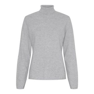 BTF-CPH Feinstrick-Rollkragenpullover - - Knitwear - Damen - Grau - L