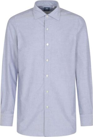 Finamore Homme, Chemises, Bleu, Taille: 5XL Gt-Lips-Z Shirt