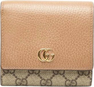 Gucci Portefeuille Pre-owned en toile - Femme - Pre-owned - Beige - Taille: ONE Size