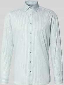 Olymp Level 5 Slim Fit Business-Hemd aus Baumwolle mit Kentkragen