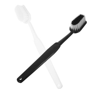 Garneck 2 St&uuml;ck Gro&szlig;e Party Zahnb&uuml;rsten Requisite aus ABS mit Beflockten Borsten &Uuml;bergro&szlig;e Fotokabinen Dekoration f&uuml;r Streichpartys und Cosplay