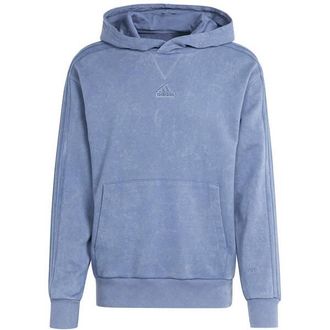 adidas Herren Kapuzensweat ALL SZN French Terry 3-Streifen Garment-Wash