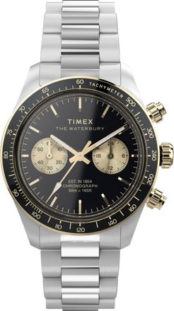 Timex Waterbury Heritage Herren Silberuhr TW2Y24000