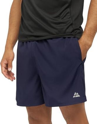 Danish Endurance Short de Sport Léger pour Homme, Respirant et Séchage Rapide, Running, Bleu Marine, S