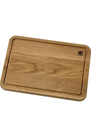 Zwilling Schneidebrett, Braun, Holz, Eiche, 25x2x35 cm, Saftrille, K&uuml;chenzubeh&ouml;r, Schneidebretter