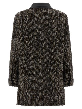Max Mara Womens Multicolor Virgin Wool Shell Jacket Clothing