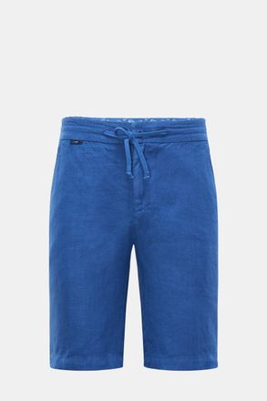 04651/ Herren - Leinen-Bermudas Linen Bermuda blau