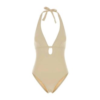 Eres Harmony V-Ausschnitt Badeanzug - - Swimwear - Damen - Gelb - L