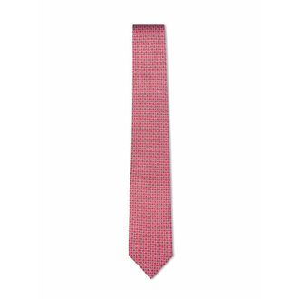 Ferragamo Carato Krawatte - - Accessories - Herren - Rot - ONE SIZE