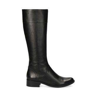 Caprice Schwarze Nappa Geschlossene Stiefeletten - - Shoes - Damen - Schwarzk - 36 EU