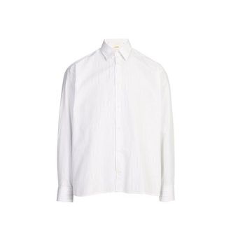 Saison 1865 Chemise ray&eacute;e Holy en coton