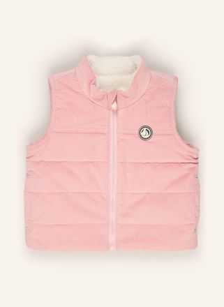 Petit Bateau Petit Bateau Weste Zum Wenden rosa