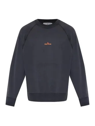 Stone Island Sweat-Shirts - Bleu Fonc&eacute;