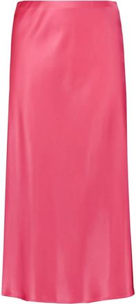 Taifun Femme, Jupes, Rose, Taille: 40 FR Jupe Midi Satin&eacute;e