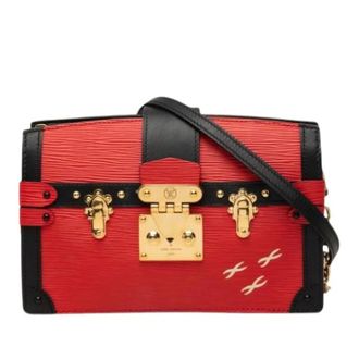 Louis Vuitton Sac bandouli&egrave;re Pre-owned Trunk Clutch - Femme - Pre-owned - Rouge - Taille: ONE Size