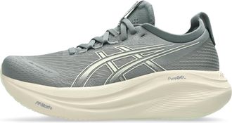 Asics Damen Gel-Nimbus 27 Sneaker, Monument Blue Whisper Green, 41.5 EU