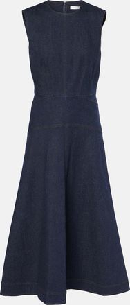 Veronica Beard Midikleid Karrigan aus Denim