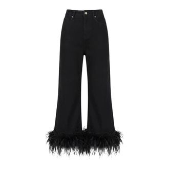 Twentyfourhaitch Jean Droit Court Arcade - Femme - Jeans - Noir - Taille: W28