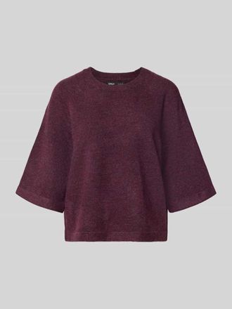 Only Regular Fit Pullover mit 3/4-&Auml;rmeln Modell SIMONI
