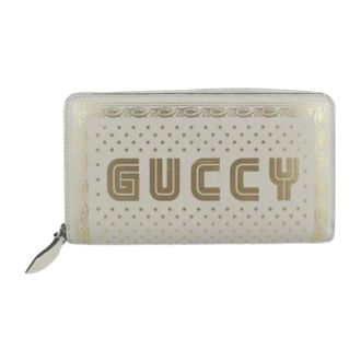 Gucci Pre-owned Cuir petite-maroquinerie - Femme - Pre-owned - Beige - Taille: ONE Size