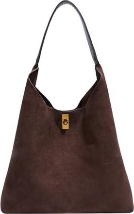 Generic Kexpery Sac &agrave; Main Femme en Daim Synth&eacute;tique Grande Capacit&eacute; Sac d&Eacute;paule Fourre-Tout pour Voyage, Shopping, Quotidien