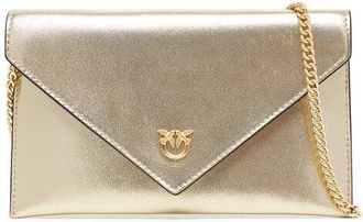 Pinko Handtasche Flat Purse Mini AI 25-26 PCPL 105347 A2O9 Goldfarben