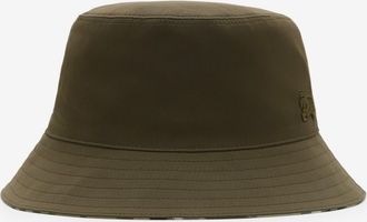 Burberry Bob r&eacute;versible en gabardine, Size: M