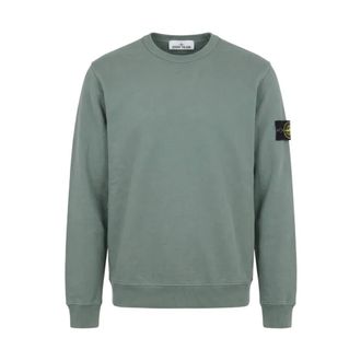 Stone Island Homme, Sweatshirts et sweats &agrave; capuche, Vert, Taille: XL SweaT-shirt col rond