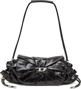 Diesel Femme, Sacs, Noir, Taille: ONE Size Foldover Shoulder Bag