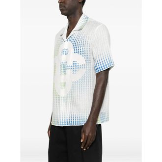 Casablanca Dots Shirt - White