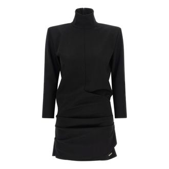 The Attico Mini Kleid - - Dresses - Damen - Schwarzk - XS