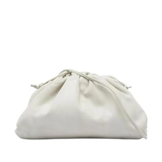 Bottega Veneta Pre-owned Mini Pouch - Femme - Pre-owned - Blanc - Taille: ONE Size