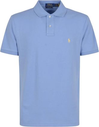 Polo Ralph Lauren Homme, Tops, Bleu, Taille: XL Tricot Manches Courtes