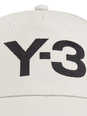 Yohji Yamamoto JP1144 Logo Baseball Cap - White