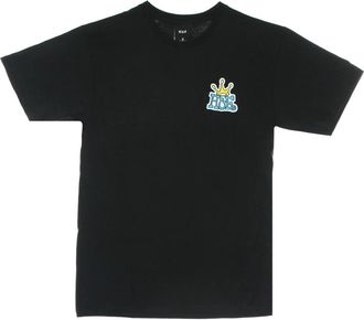 HUF Crown Logo Tee - Streetwear Kollektion - - Tops - Herren - Schwarzk - XL