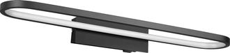 Trio Leuchten LED Wandleuchte Gianni 283779132, Metall Schwarz matt, inkl. 22 Watt LED