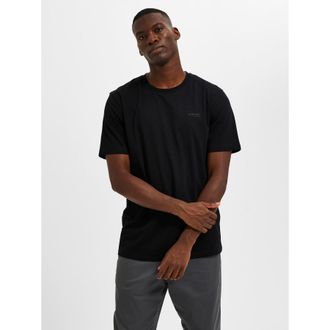 Selected T-Shirt Aspen 16087858 Schwarz Regular Fit