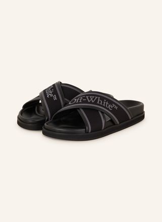 Off-white Pantoletten Cloud schwarz
