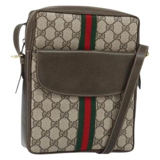 Gucci Pre-owned Vintage GG Canvas Schultertasche - - Pre-owned - Damen - Beige - ONE SIZE
