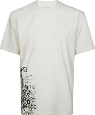 Yohji Yamamoto Homme, Tops, Blanc, Taille: M GFX SS TEE