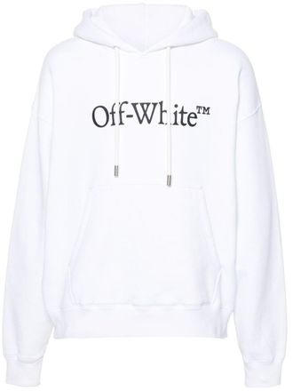 Off-white Big Bookish Skate Hoodie - Weiß