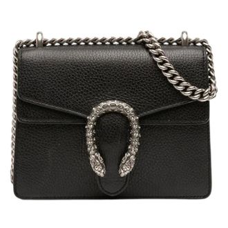 Gucci Pre-owned Mini Dionysus - Femme - Pre-owned - Noir - Taille: ONE Size