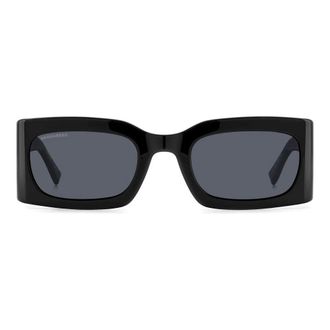 Dsquared2 Schwarz/Graue Sonnenbrille - - Accessories - Damen - Schwarzk - 52 MM